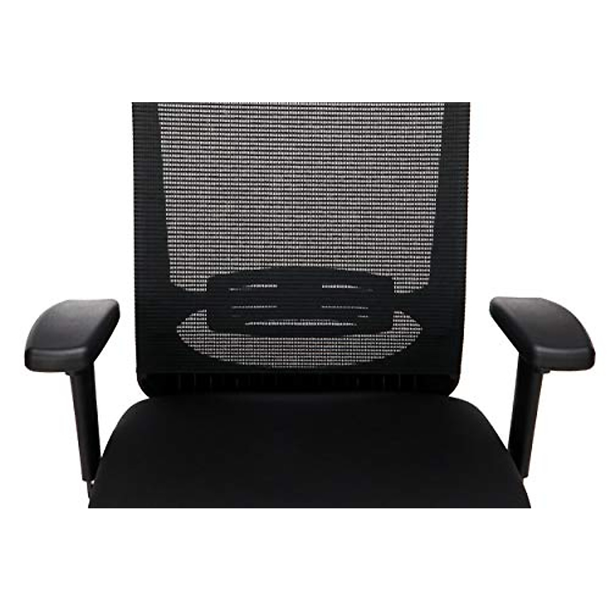 HON Convergence Mesh Back Task Chair with Height-Adjustable Arms, in Black