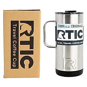 RTIC Travel Coffee Cup (16 oz), Stainless