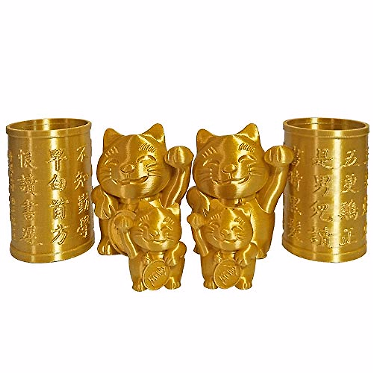 Silk Gold PLA Filament 1.75mm 3D Printer Filament 0.5kg Silky Shiny Shine PLA Material 500g