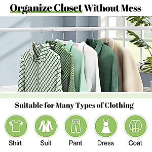 Wire Hangers 100 Pack, Metal Hangers for Clothes 16 Inch, Wire Metal Coat Hangers Space Saving, Slim Bulk Wire Hangers Non-Slip for Standard Size Coat, Suits, Shirts, Pants, Skirts- Silver