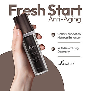 Sorme Fresh Start Under Foundation Makeup Enhancer | Anti-Aging Makeup Primer for Mature Skin | Hydrating Primer for Normal & Dry Skin | 25 ml Face Primer for Makeup | Primer Face Makeup with Dermaxyl