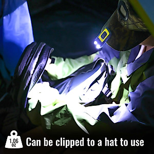 EGUKU Running Light, 2Pack Clip On Running Lights for Runners at Night 5 Light Modes USB Rechargeable LED Lights Wearable Small Lightweight Jogging Lights for Outdoor Running Jogger Walking