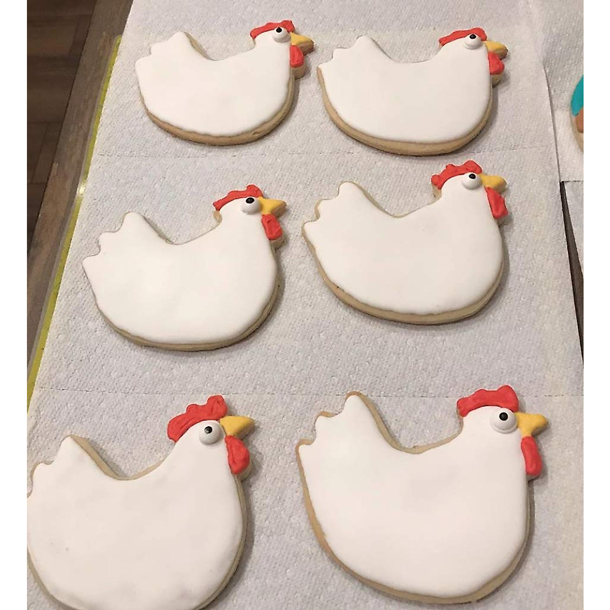 Chicken Cookie Cutter, 3.75" Made in USA by Ann Clark