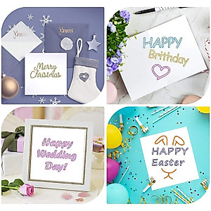 JFSJDF Outline Markers Pens, 8 Colors Double Line Markers Sel-outline Metallic Markers Shimmer Markers for Art, Christmas Stocking Stuffers, Greeting Cards, DIY, Scrapbook, Easter Egg