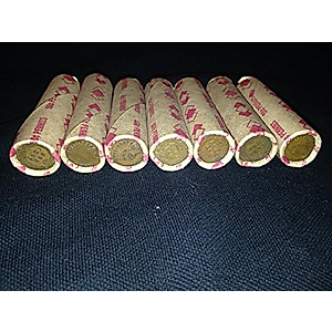 Unsearched Wheat Penny Shot Gun Roll w/ Indian Head Cent Ends Old Us Coin Shotgun Lot