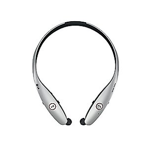 LG Electronics Tone INFINIM Bluetooth Stereo Retractable Headset HBS-900 Silver