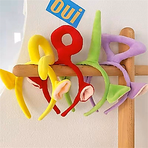 JAMBHALA 4PCS Cute Headwear 3D Hairpin Hairband Hair Accessories for Kids Halloween Party Decorations (4PCS)