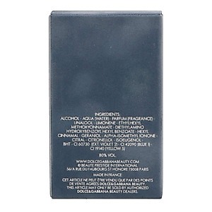 Dolce & Gabbana (DOPG8) Light Blue Pour Homme | Eau de Toilette Spray | Fragrance for Men | Fresh Aromatic Mediterranean Scent | 40 mL / 1.3 oz