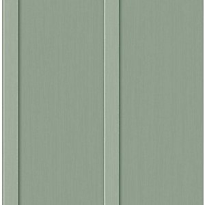 NextWall Faux Board and Batten Peel and Stick Wallpaper (Sage Green)