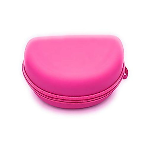 xcivi Carrying Case for eKids Wireless Bluetooth Portable Kids Headphones for School Home Travel- Case Only(Pink)