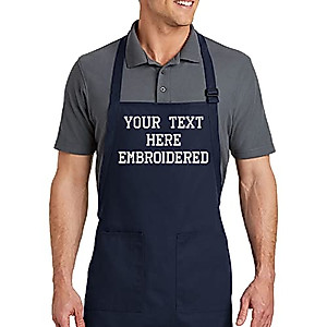 Personalized Chef Name Embroidered Apron