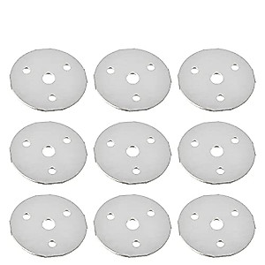 Othmro 15pcs 40mm Dia LED Chip Bulb Super Bright High Power, 9-11V 6500K 5730 Aluminum LED Bulb Surface Mounted Devices Light Beads,Floodlight for Camper Light Bulb, Home Reading, Light Marine Lamps