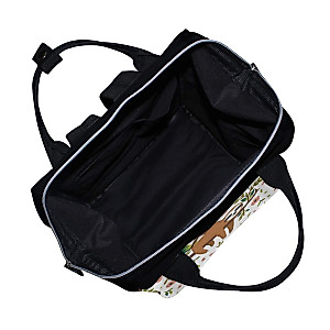 Top Carpenter Diaper Nappy Bag Travel Backpack Mommy Bag Funny Sloth On Tree for Mom Dad, Ideal Gift for New Mommy