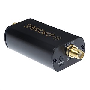 Nooelec SAWbird+ H1 - Premium Saw Filter & Cascaded Ultra-Low Noise Amplifier (LNA) Module for Hydrogen Line (21cm) Applications. 1420MHz Center Frequency. Designed for Software Defined Radio (SDR)