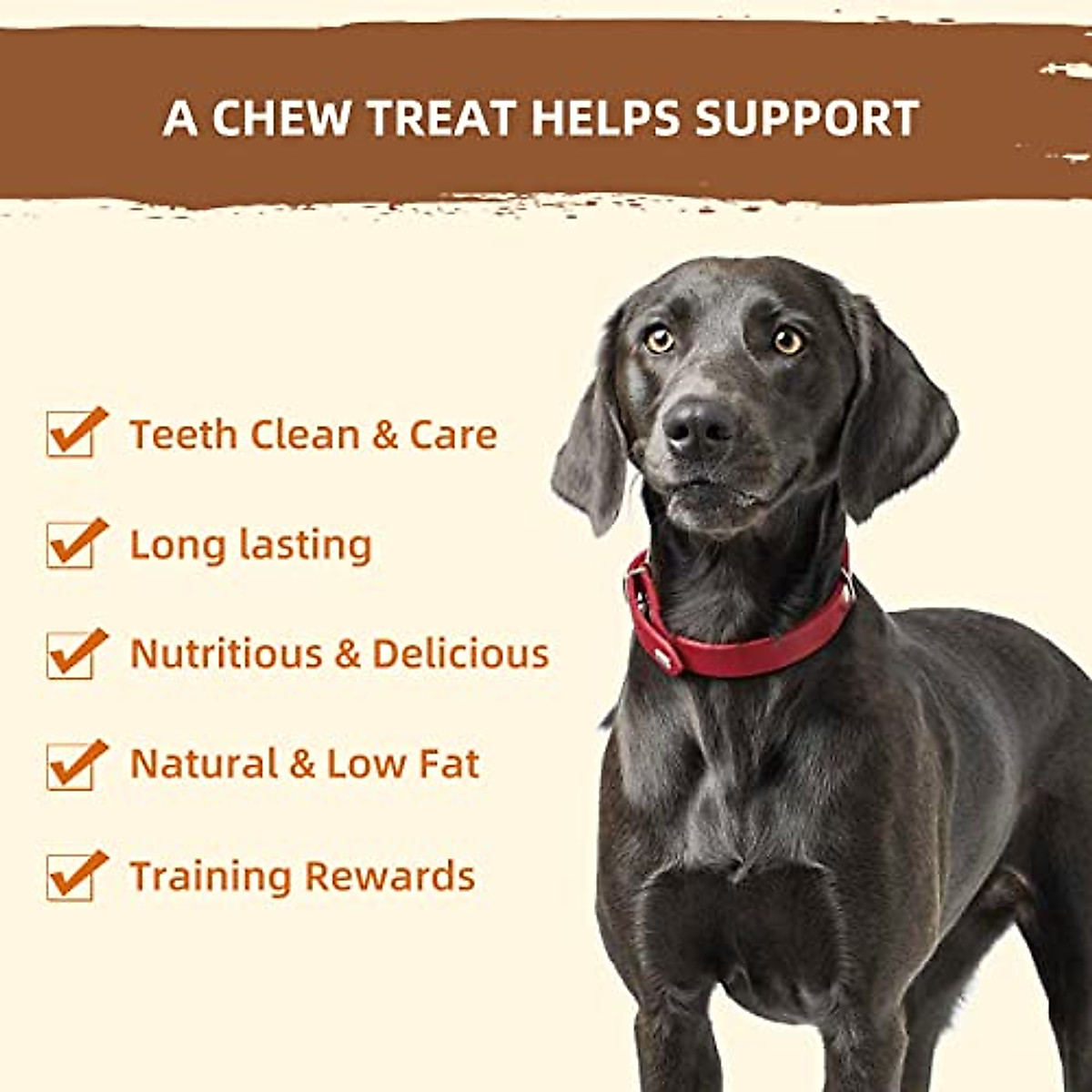 Jungle Calling Dog Treats Long Lasting, Rawhide Chews for Dogs, Chicken Wrapped Rawhide Donuts, Chewy Snacks for Medium Large Dogs