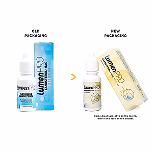 LumenPro Pet Eye Drops - Advanced Vision Support Eye Drops for Dogs with Cataracts - Lanosterol Eye Drops with Antioxidants +NAC Solution - Cataract Drops for Dogs, Cats, Horses, Rabbit (10ml)