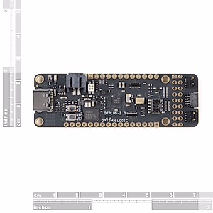 SparkFun QuickLogic Thing Plus EOS S3 - Small Feather Form Factor System Low-Power Machine Learning Device Powered by eFPGA-Enabled Arm Cortex M4F MCU FPGA Microcontroller, Black