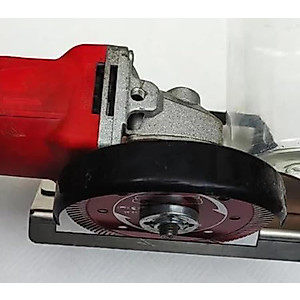 FOTN Angle Grinder Stand for Tile 45° Chamfer Cutting, Tile Cutter Tool 45 Degree Ceramic Tile Chamfer, Angle Grinder Holder Tile Tools, Special Cutting Bracket for 100-Type Angle Grinders