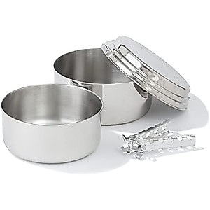 MSR Alpine 2 Stainless Steel Camping Pot Set