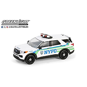Greenlight 30500 2023 Police Interceptor Utility - New York City Police Department/NYPD (Hobby Exclusive) 1:64 Scale Diecast