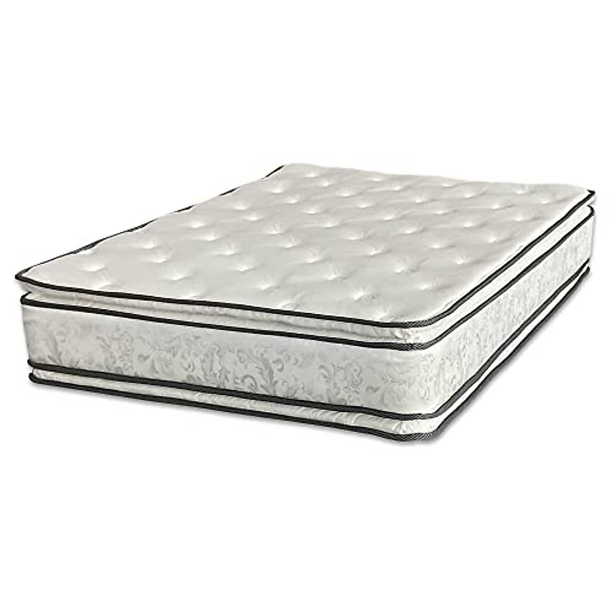 Mayton, 12-Inch Medium Plush Double Sided Pillowtop Innerspring Mattress, King