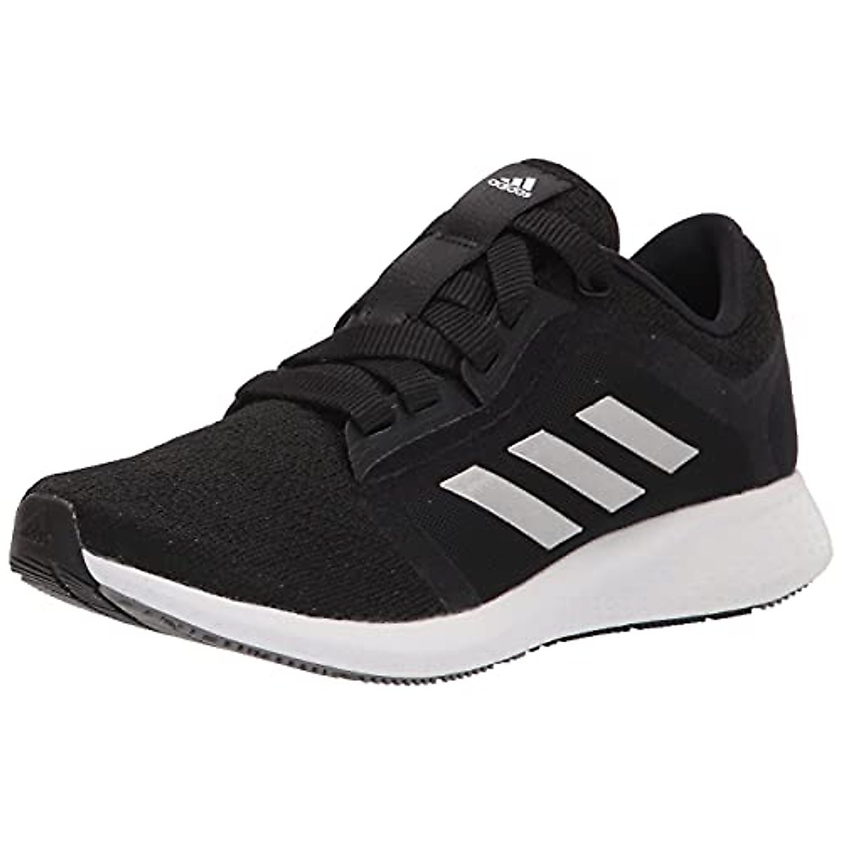 adidas Women's Edge Lux 4 Running Shoe, Core Black/White/Grey, 6.5