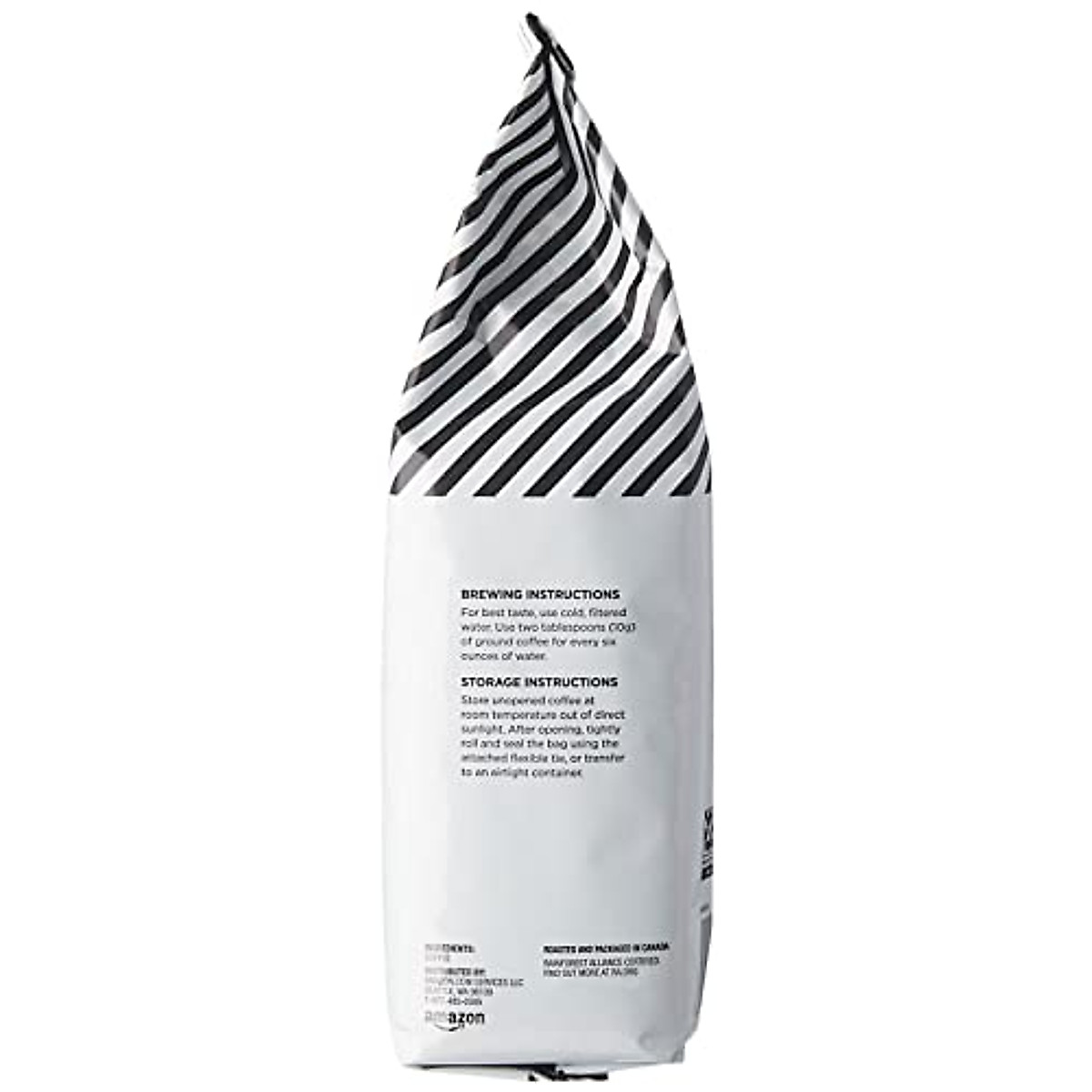 AmazonFresh Go For The Bold Ground Coffee, Dark Roast, 32 Ounce