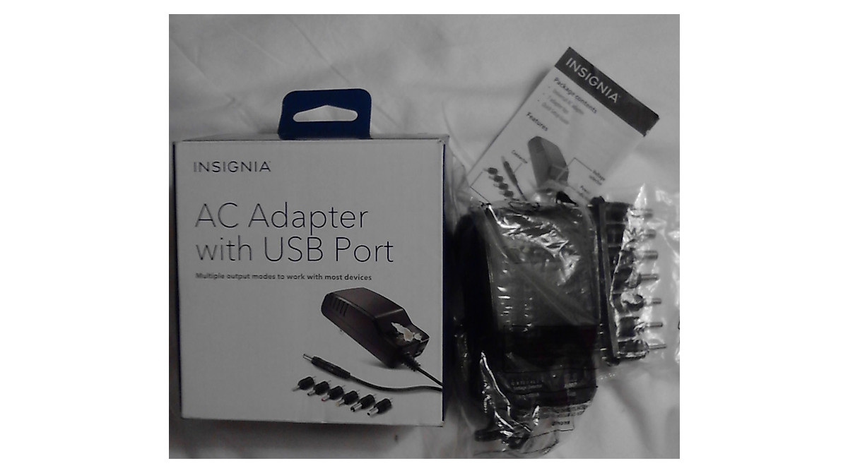 Insignia AC Adapter with USB Port - Versatile Power Solution