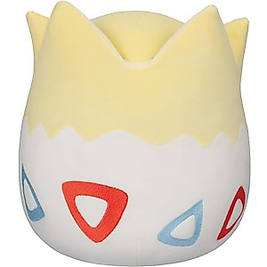 Squishmallows Pokemon 14-Inch Togepi Plush - Add Togepi to your Squad, Ultrasoft Stuffed Animal Large Plush, Official Jazwares Plush