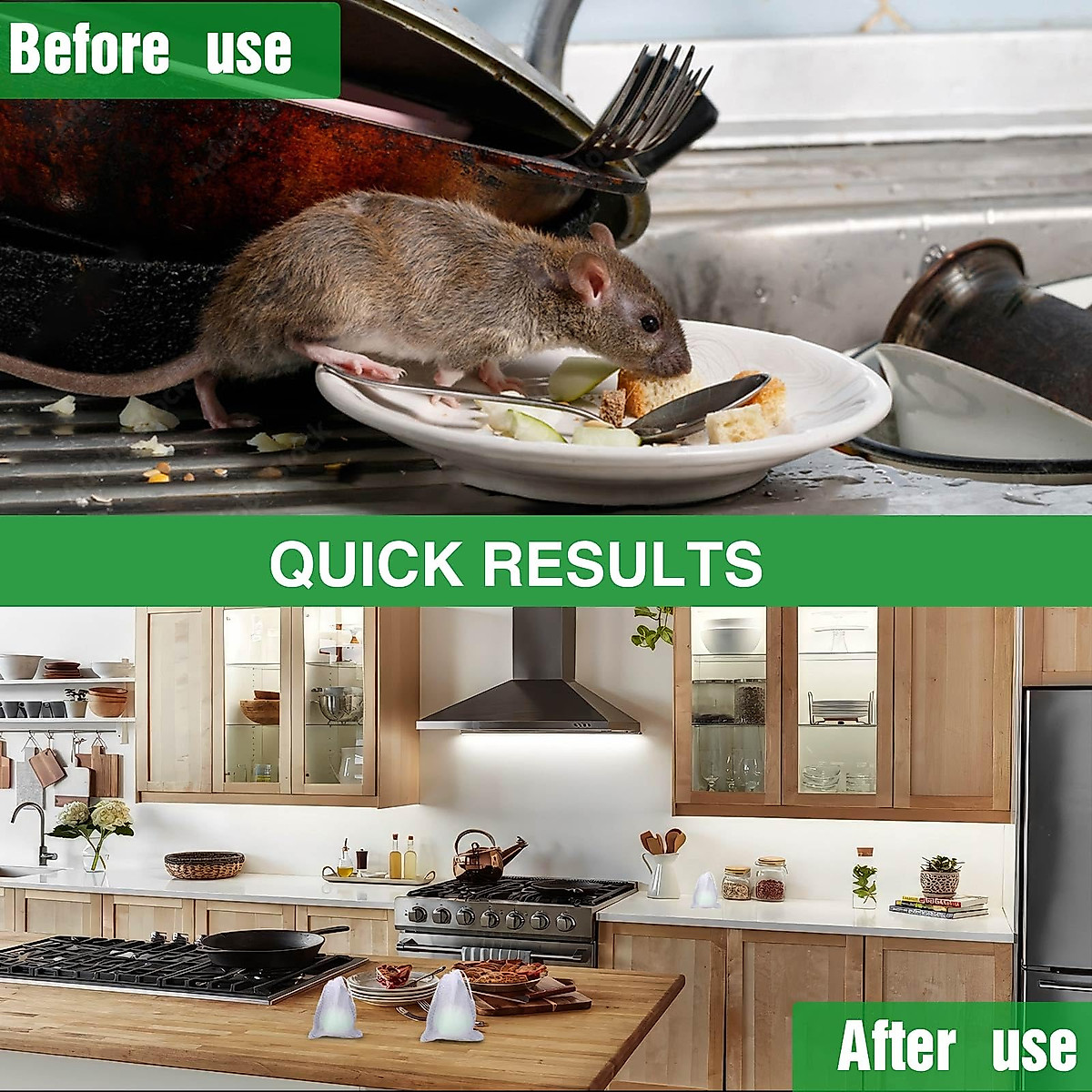 Mice Rodent Repellent 12Pcs 0.8lb, Peppermint Oil to Repel Mice and Rats, Rodent Repellent for Car Engines, Natural Ingredients Rat Repellent Balls Deterrent Indoor Pest Insect Control, Family & Pet Safe