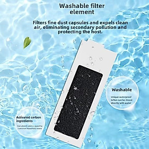 Replacement parts for ecovacs deebot T20, T30S, X1 Omni/X2 omni /T20 omni deebot Replacement Parts for ecovacs deebot deebot x2 omni, 1 Roller Brush, 6 Side Brushes, 4 Dust Bags, 4 Mopping Cloths