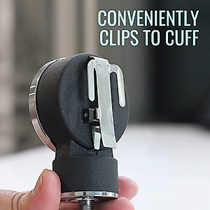 MABIS MatchMates Aneroid Sphygmomanometer and 31" Sprague Rappaport Stethoscope Combination Manual Blood Pressure Kit with Calibrated Nylon Cuff and Oversized Carrying Case, Adult Purple