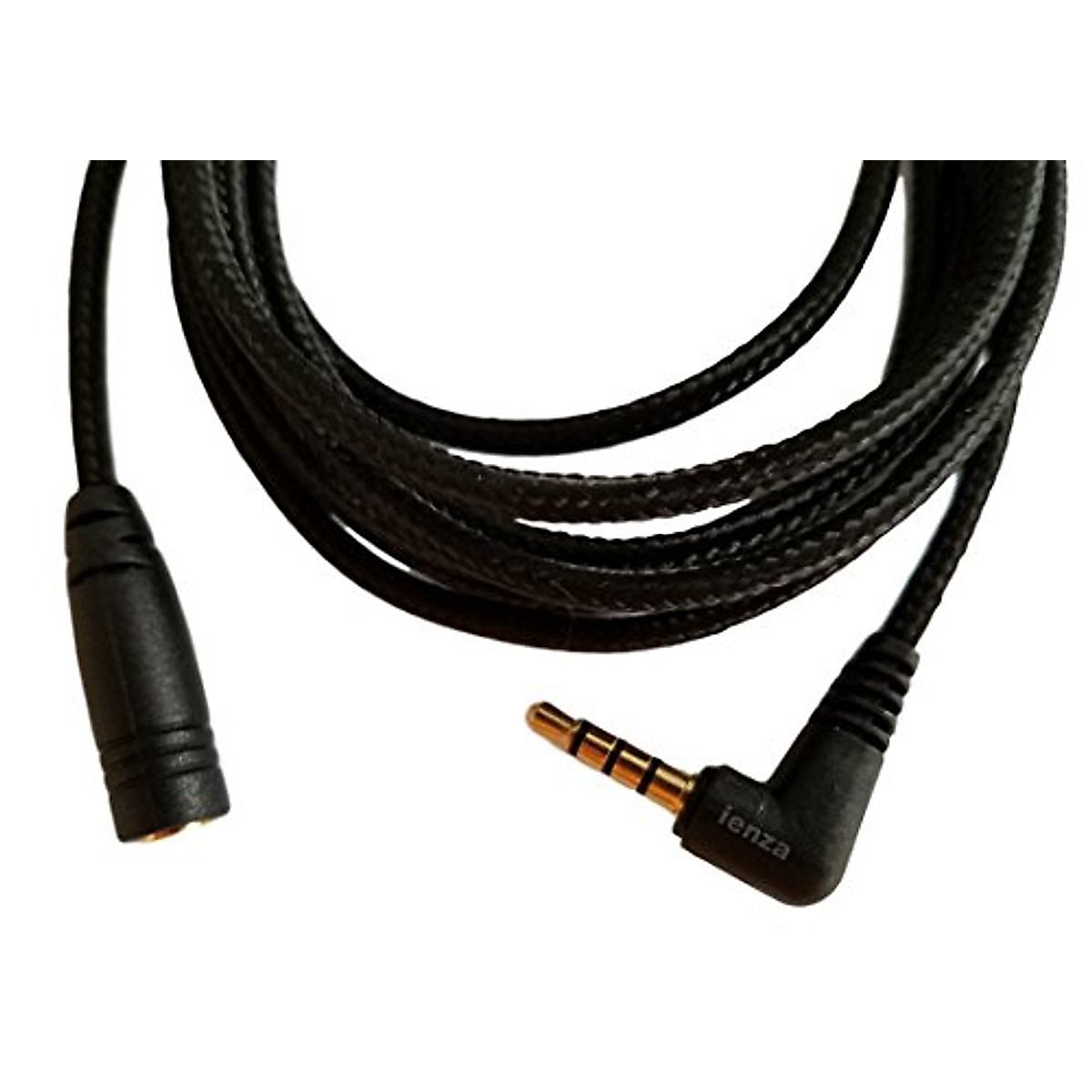 ienza Long 12ft Audio Extension Cable 3.5mm TRRS Male to 3.5mm TRRS Female Compatible with Xbox One, PS4, iPhone, Android, PC & Other Electronic Devices