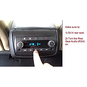 Wireless Headphones for Chevy Suburban Model Years 2003 2004 2005 2006 2007 2008 2009 2010 2011 2012 2013 2014 2015 2016 (2 Channel IR)