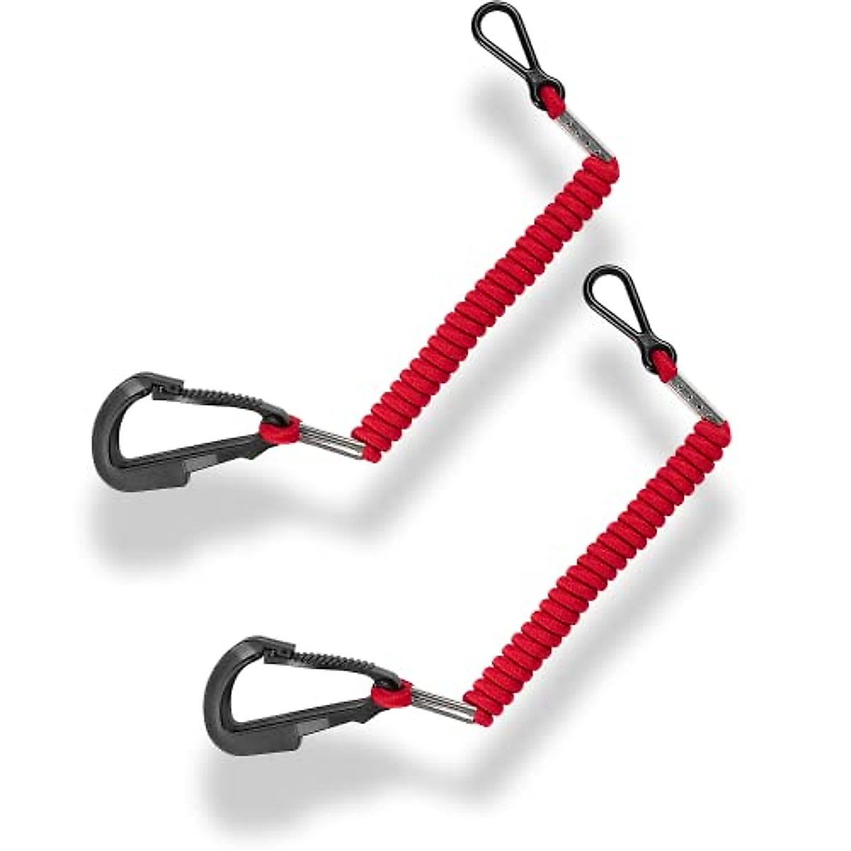 8M0092849 Boat Kill Switch Lanyard - [2 PCS] Boat Engine Emergency Stop Switch, Safety Lanyard Cord Tether for Mercury Mercruiser Outboard Motor Replacement 15920T54, 15920A54, 15920Q54, Red, 36 Inch