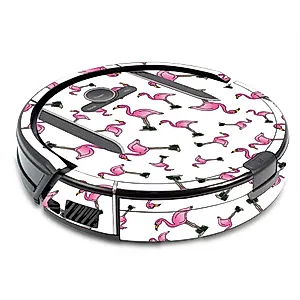 MightySkins Skin Compatible with Shark Ion Robot R85 Vacuum - Cool Flamingo | Protective, Durable, and Unique Vinyl Decal wrap Cover | Easy to Apply, Remove, and Change Styles | Made in The USA