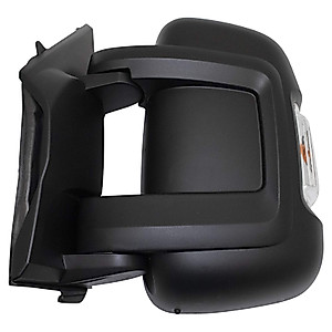 TRQ Left Mirror Drivers Side Compatible with 2014-2023 Ram ProMaster 1500 ProMaster 2500 ProMaster 3500 CH1320376 CH1320417