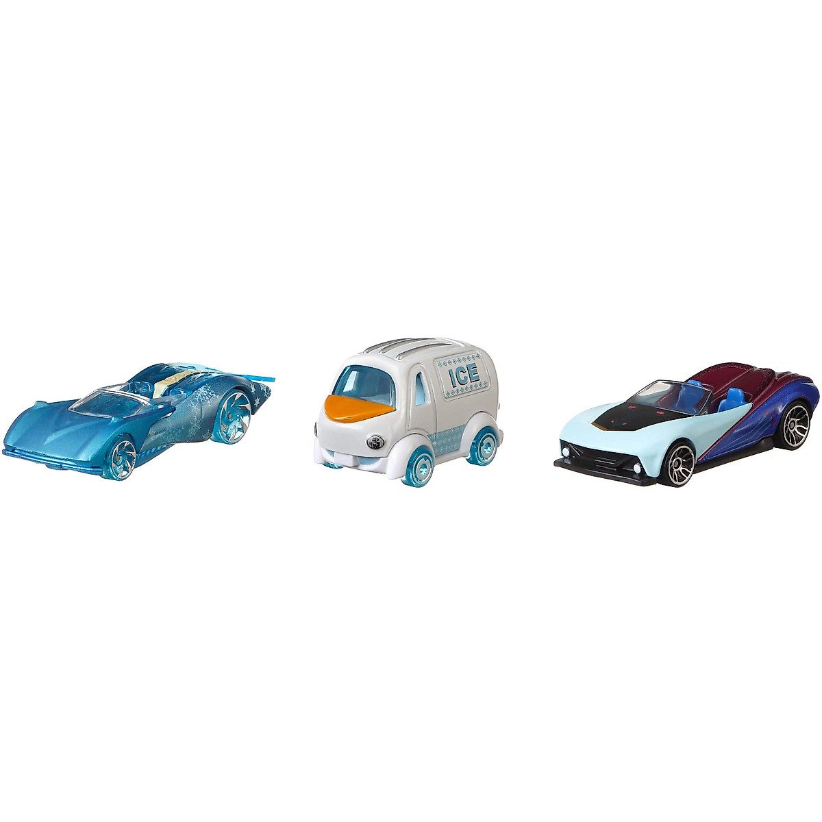 Hot Wheels Frozen Bundle Vehicles