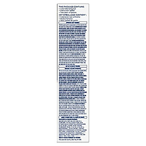 Clairol Root Touch-Up Semi-Permanent Hair Color Blending Gel, 4 Dark Brown, Pack of 2