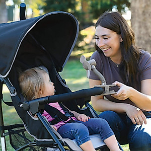 Travel Bug Baby & Toddler Clip On Stroller Fan, Soft Blades and Lightweight