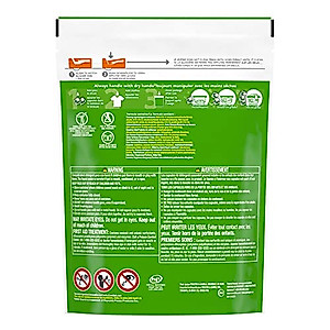 Gain flings! Liquid Laundry Detergent Soap Pacs, HE Compatible, 3 Bag Value Pack, 111 Count, Long Lasting Scent, Original Scent