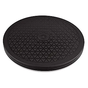 SAMYO Heavy Duty 360°Rotating Swivel Steel Ball Bearings Stand for Big Screen Tv Monitor/Turntable/Lazy Susan (10 Inches)