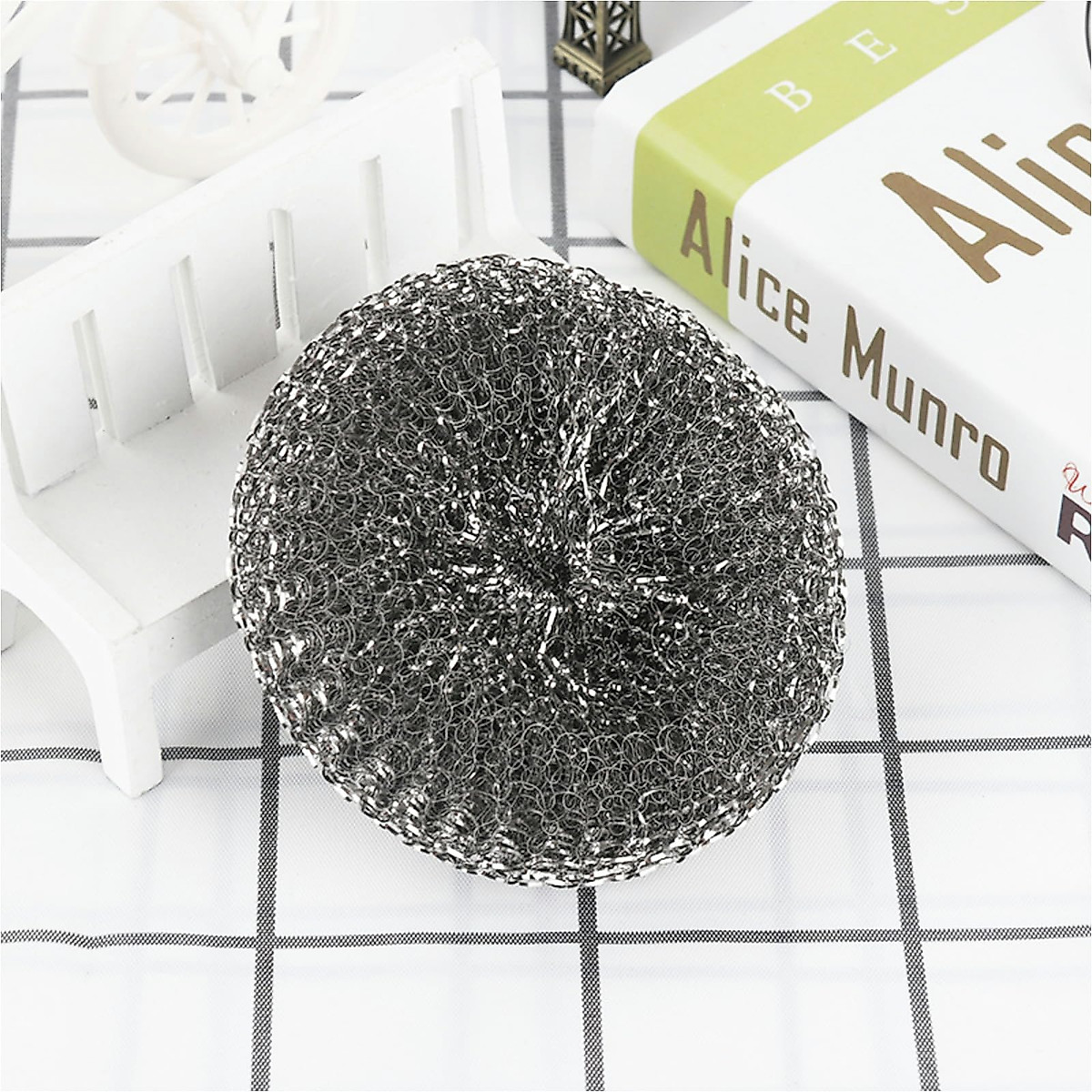 1Pc Black Grill Scrubber Replacement Pads Scrubber Replacement Pads Grill Brushes Outdoor Cooking Tools and Accessories