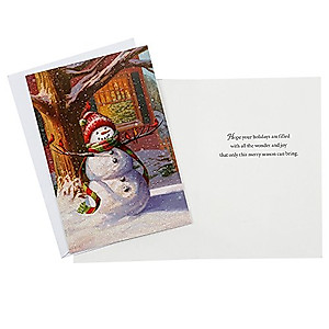 Image Arts Boxed Christmas Cards Assortment, Home for the Holidays (4 Designs, 24 Cards with Envelopes)
