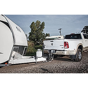 GEN-Y GH-324 MEGA-Duty Adjustable 7.5" Drop Hitch with GH-031 Dual-Ball, GH-032 Pintle Lock for 2" Receiver - 10,000 LB Towing Capacity - 1,500 LB Tongue Weight