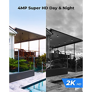 REOLINK 2K Cameras for Home Security Outside, Battery/Solar Powered, Smart Detection, 2-Way Audio, Compatible with Alexa, No Hub Needed, Local SD Storage, Argus PT+ Argus 2E+ Solar Panel