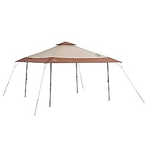Coleman Pop Up Canopy, 13 x 13 Beach Shade Canopy, UPF 50+ Sun Shelter
