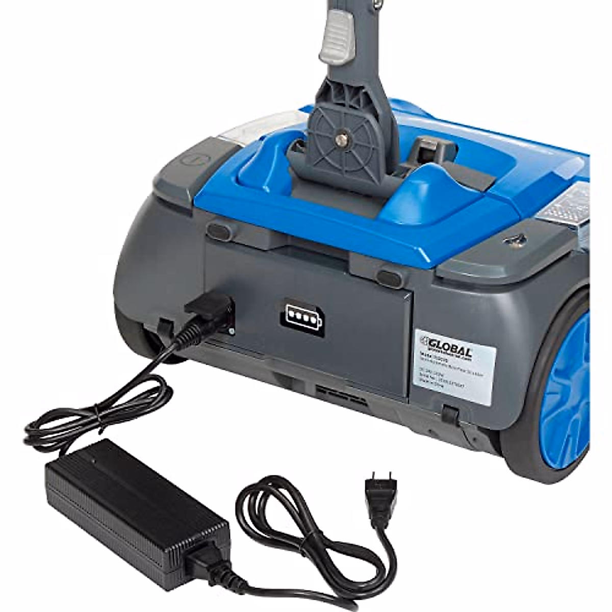 Automatic Floor Scrubber, 13-3/4" Cleaning Width
