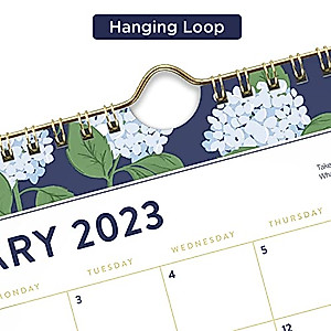 AT-A-GLANCE 2023 Wall Calendar, Simplified by Emily Ley, 11" x 8-1/2", Small, Monthly, Carolina Dogwood (EL91-709)