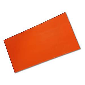 Jantz USA G10 Liner/Spacer, Orange, 1/32" Thick, 5" x 10" Sheet